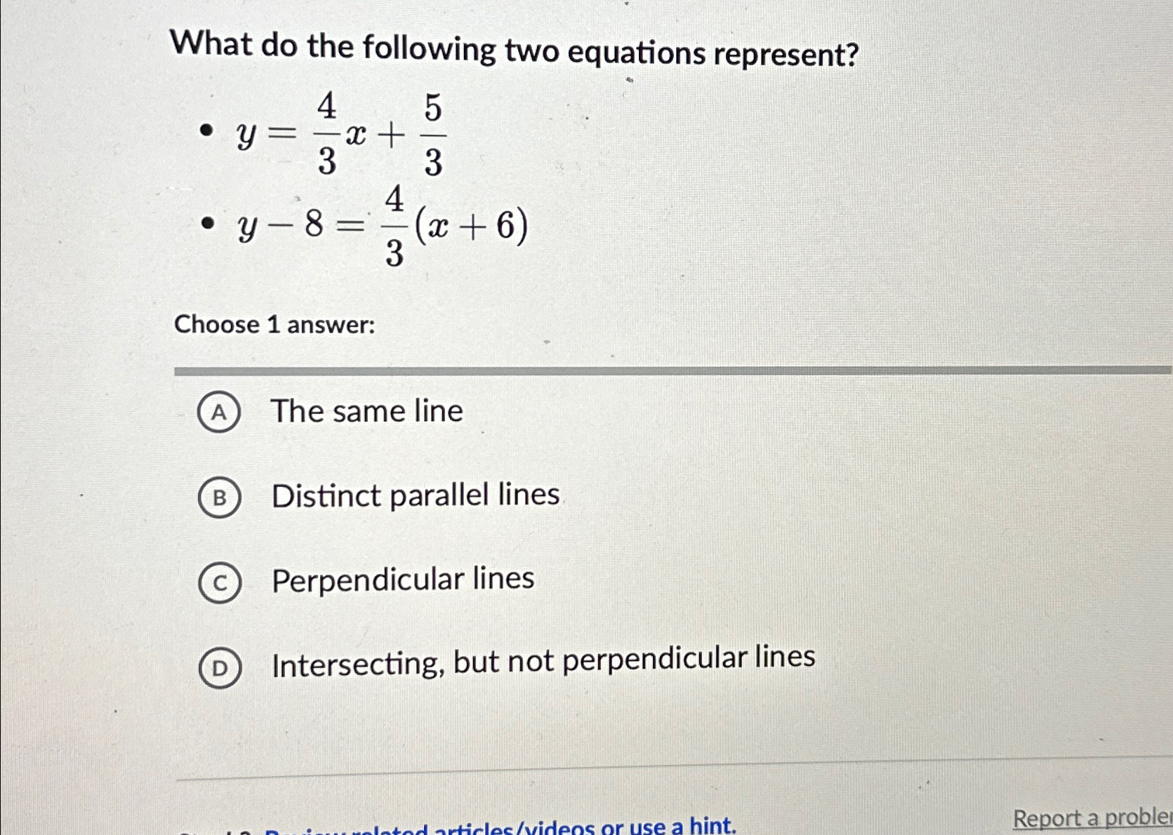 Solved What do the following two equations | Chegg.com