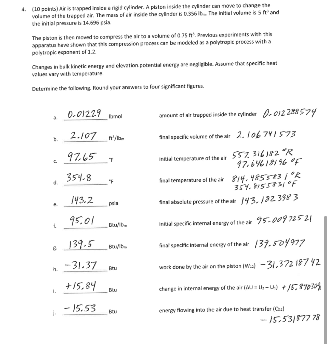 Solved PLEASE WORK ALL PARTS AND EXPLAIN HOW TO GET | Chegg.com