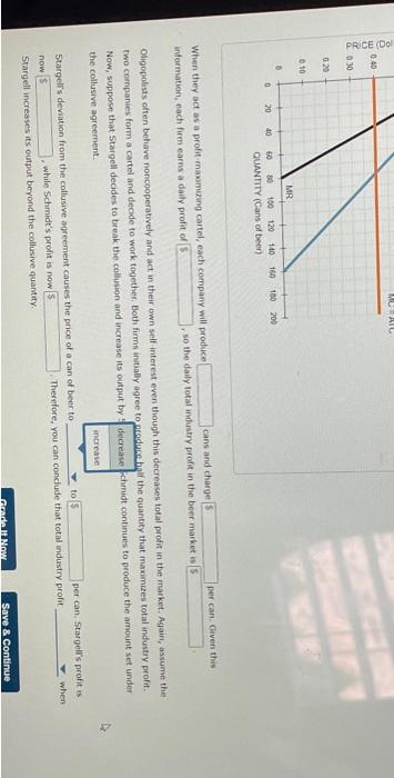 Solved 2. Deviating from the collusive outcome Stargell and | Chegg.com