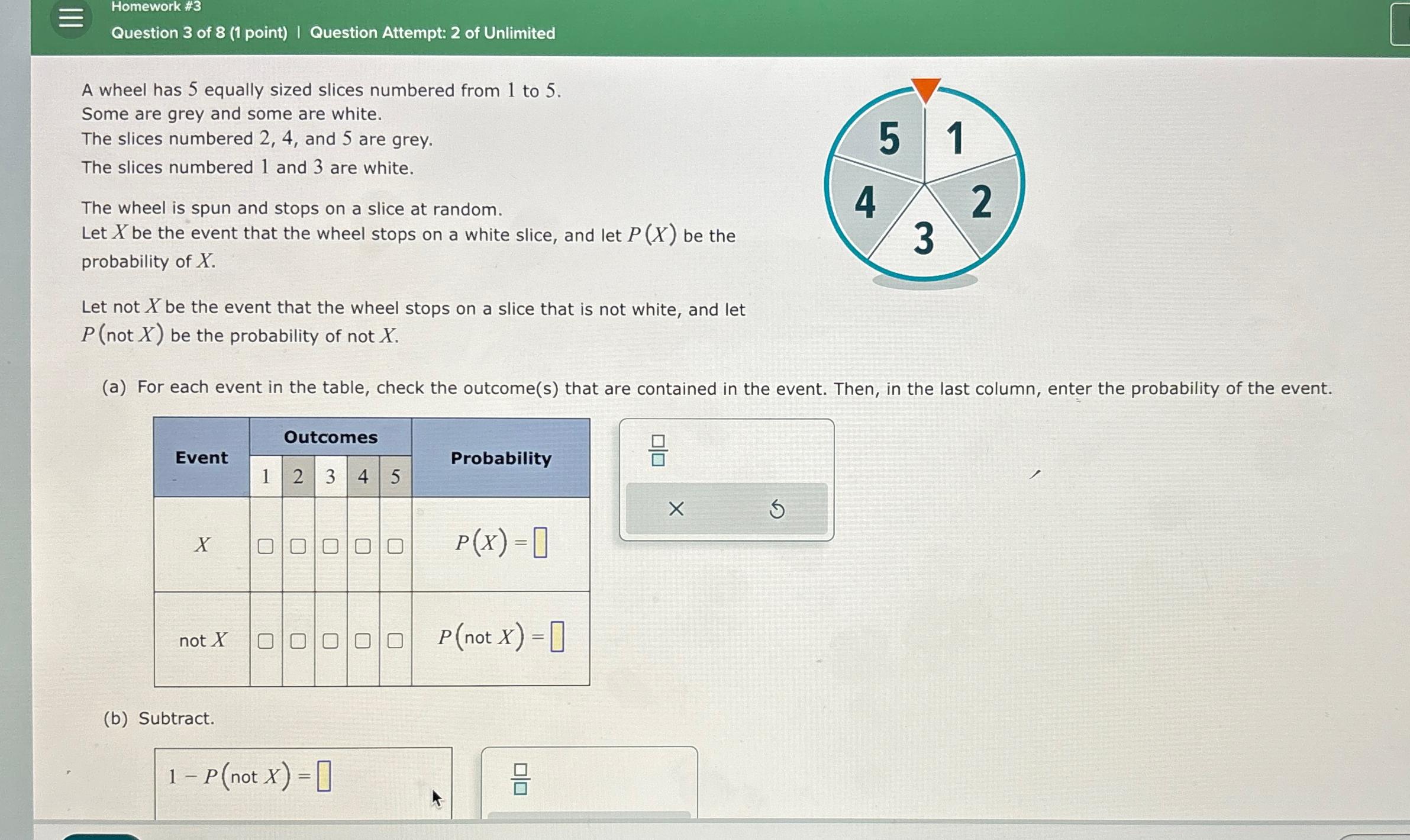 Solved Homework #3Question 3 ﻿of 8 (1 ﻿point) | ﻿Question | Chegg.com