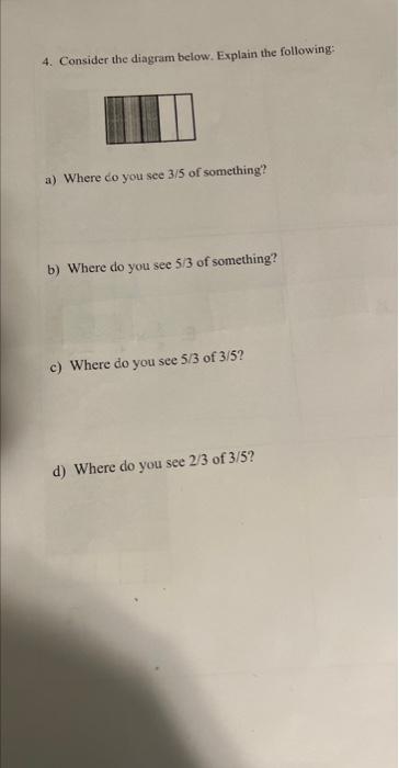Solved 4. Consider the diagram below. Explain the following: | Chegg.com