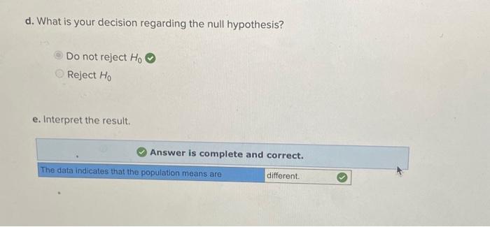 Solved b. Compute the test statistic. (Negative amounts | Chegg.com