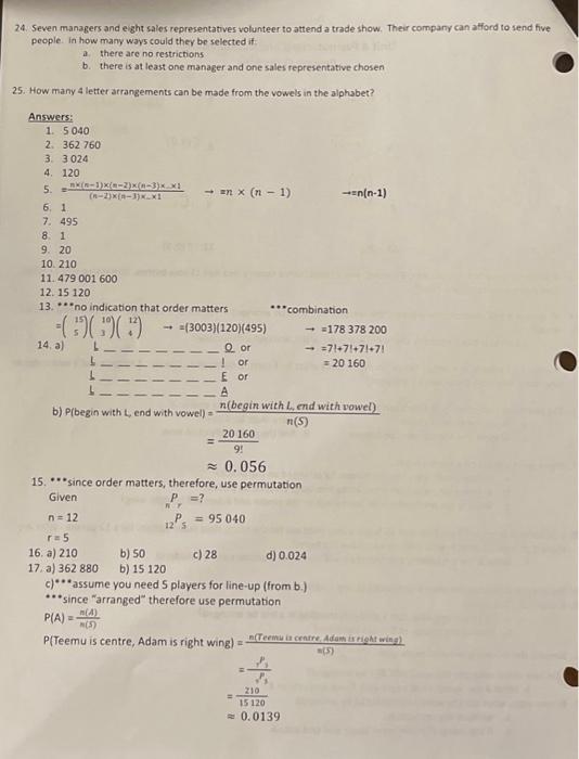 Solved 1. 71 2. 9!−5! 3. 5!9! 4. 7!3!10! 5. (n−2)!n! 6. | Chegg.com
