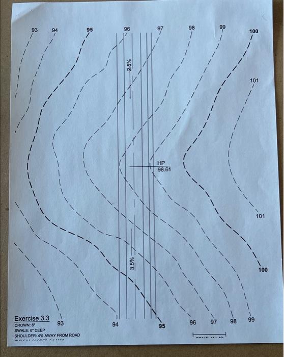 Exercise 3.3(10pts) : For the road plan provided, | Chegg.com