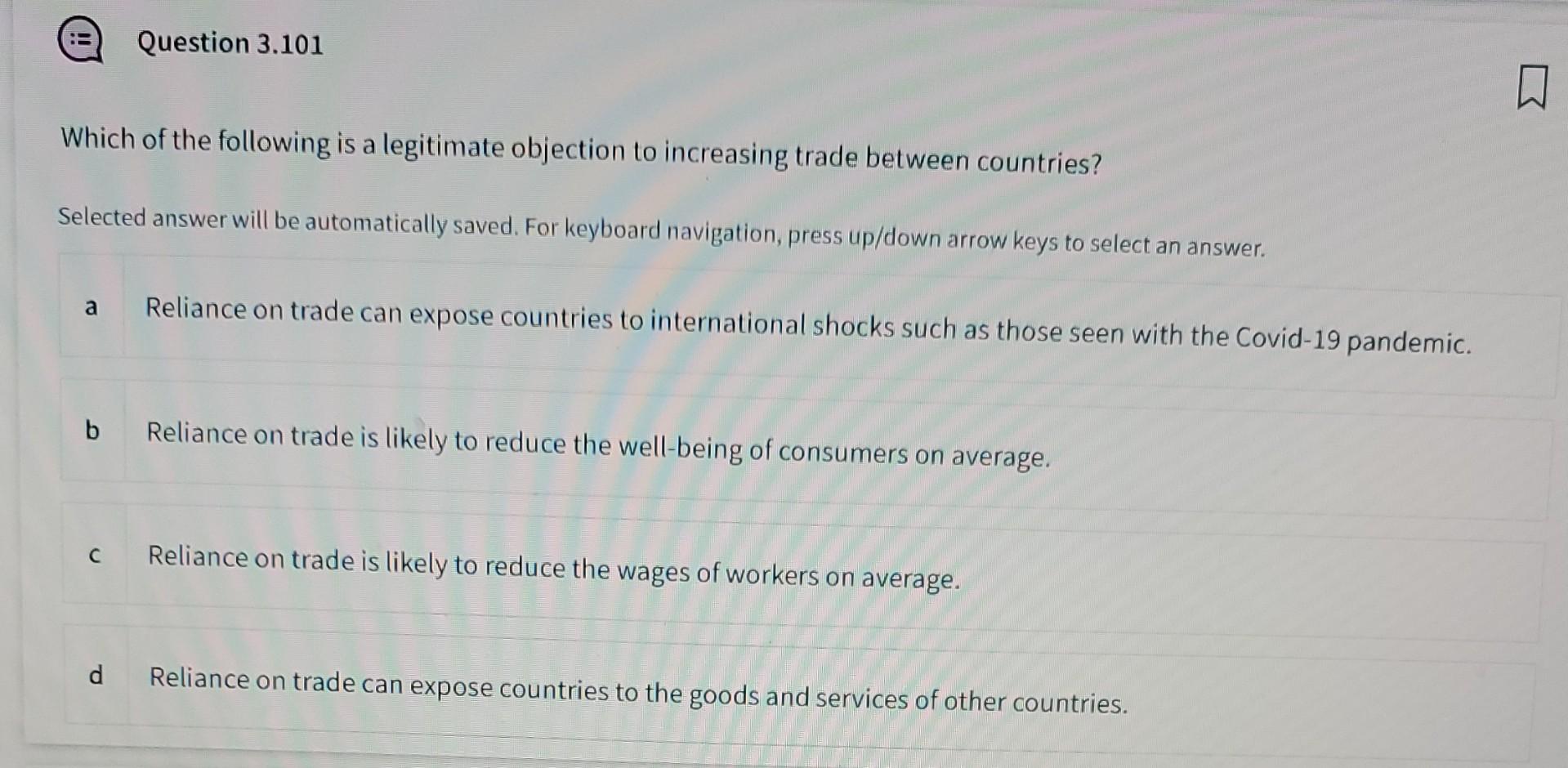 Solved Which of the following is a legitimate objection to | Chegg.com