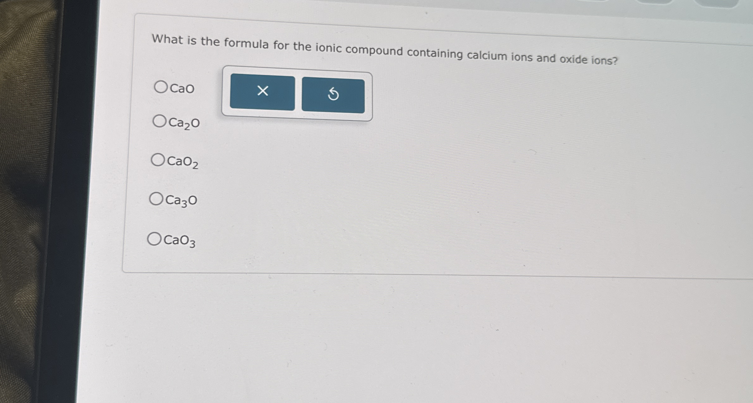 Solved What is the formula for the ionic compound containing | Chegg.com