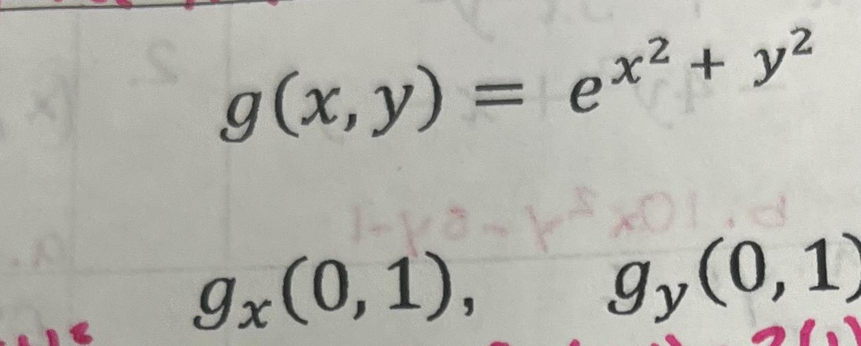 Solved for each function, evaluate the stated partials | Chegg.com