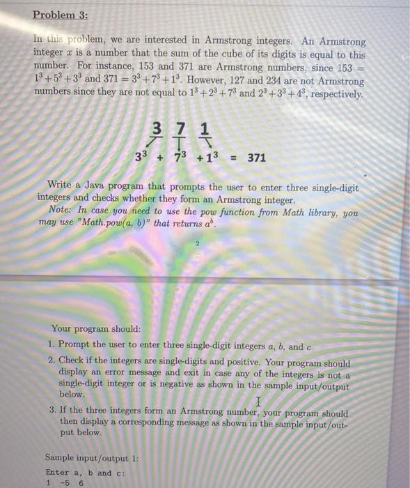 Solved In this problem, we are interested in Armstrong | Chegg.com