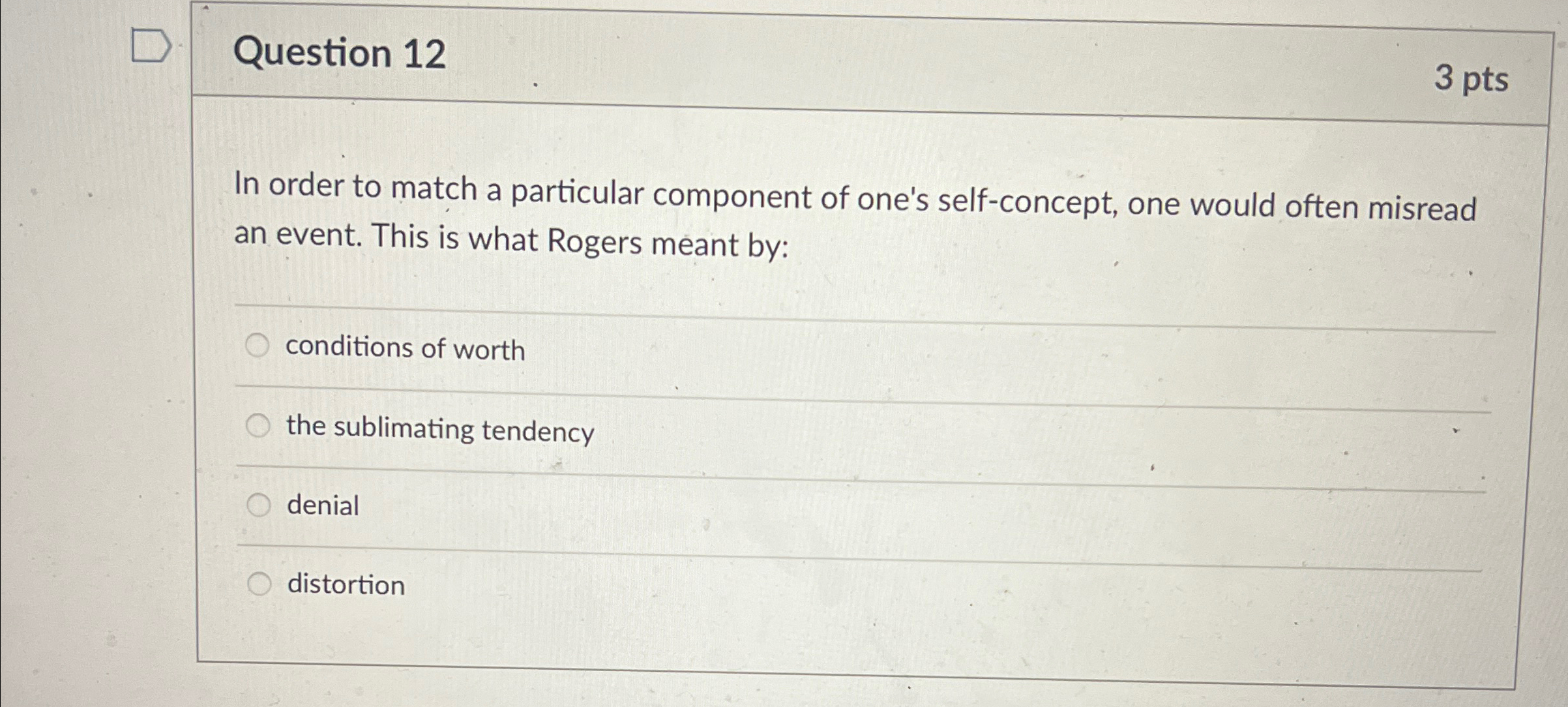 Solved Question 123 ﻿ptsIn order to match a particular | Chegg.com