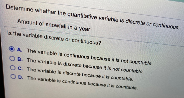 Solved Determine whether the variable is qualitative or | Chegg.com