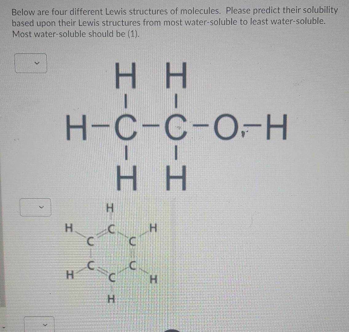 Solved Below are four different Lewis structures of | Chegg.com