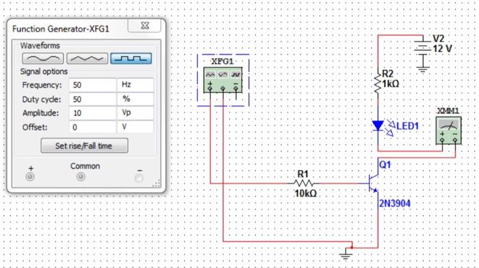 Solved X Function Generator-XFG1 Waveforms L'V2 12 V I XFG1 | Chegg.com