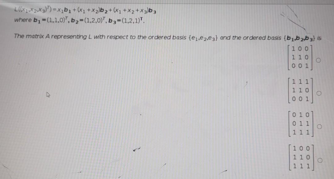Solved السوال 2 Let L and T be maps from R2 to R2 defined by | Chegg.com