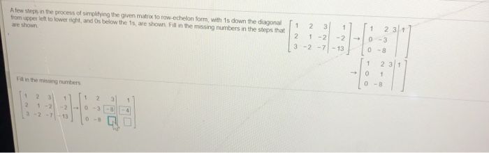 Solved Afew steps in the process of simplifying the given | Chegg.com