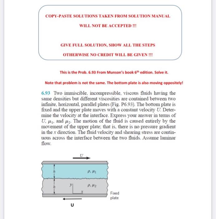 Solved COPY-PASTE SOLUTIONS TAKEN FROM SOLUTION MANUAL. WILL | Chegg.com