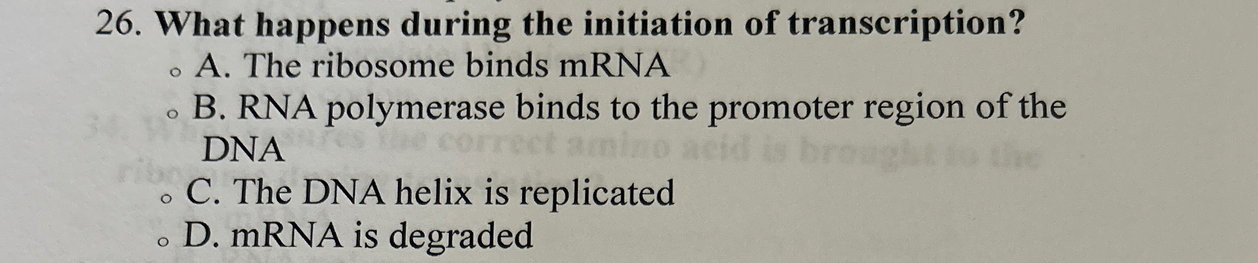 Solved What happens during the initiation of | Chegg.com