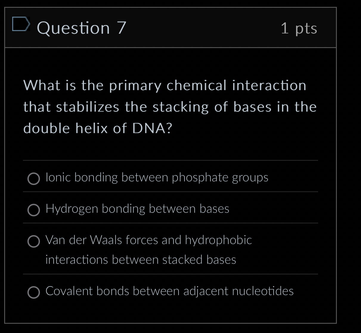 Solved Question 7What is the primary chemical | Chegg.com