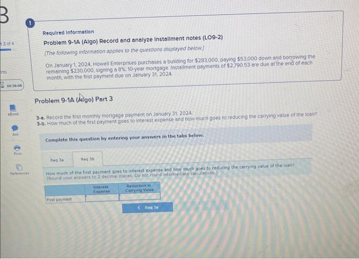 Solved Required information Problem 9-1A (Algo) Record and | Chegg.com