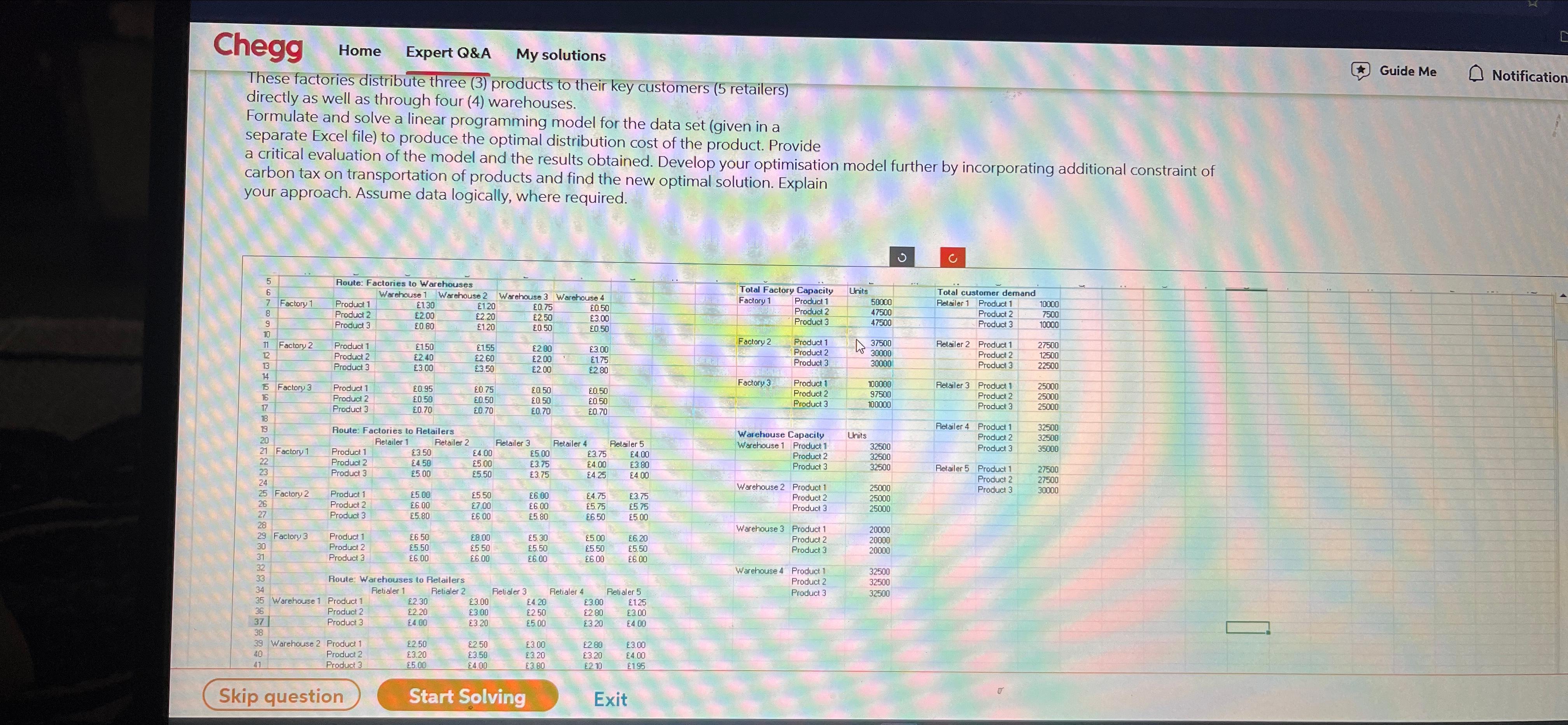 Solved Chegg Home Expert Q8A MysolutionsThese factories | Chegg.com