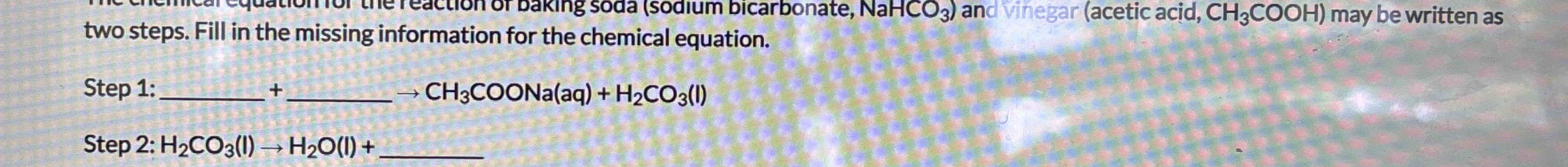 Solved two steps. Fill in ﻿the missing information for the | Chegg.com