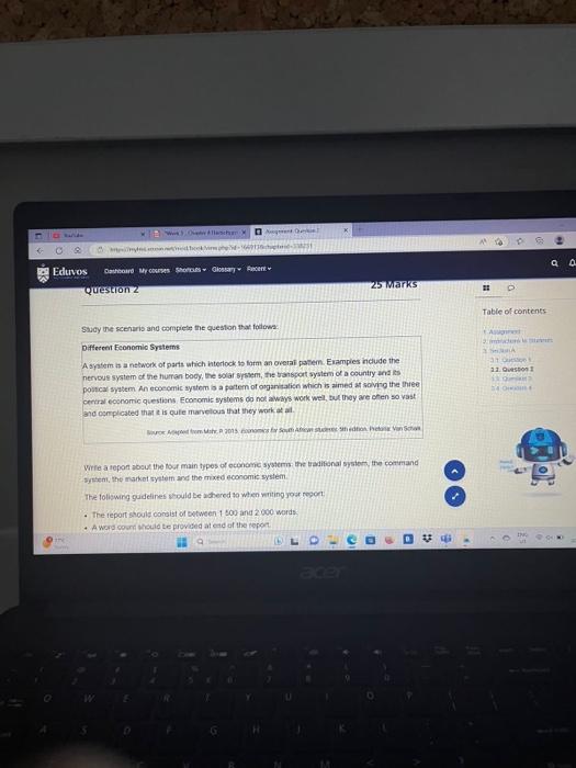 Solved Table of contents Sacy ine scenaris and compiete the | Chegg.com