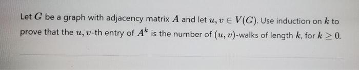 Solved Prove that a connected graph G has an Eulerian trail | Chegg.com