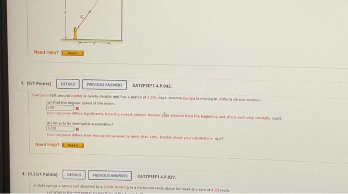 Solved i was given these responses for exercise 3 and 4 the | Chegg.com