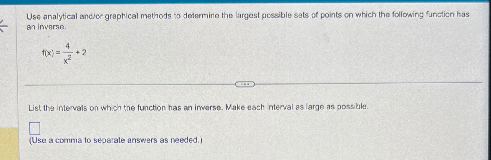 Solved Use analytical and/or graphical methods to determine | Chegg.com
