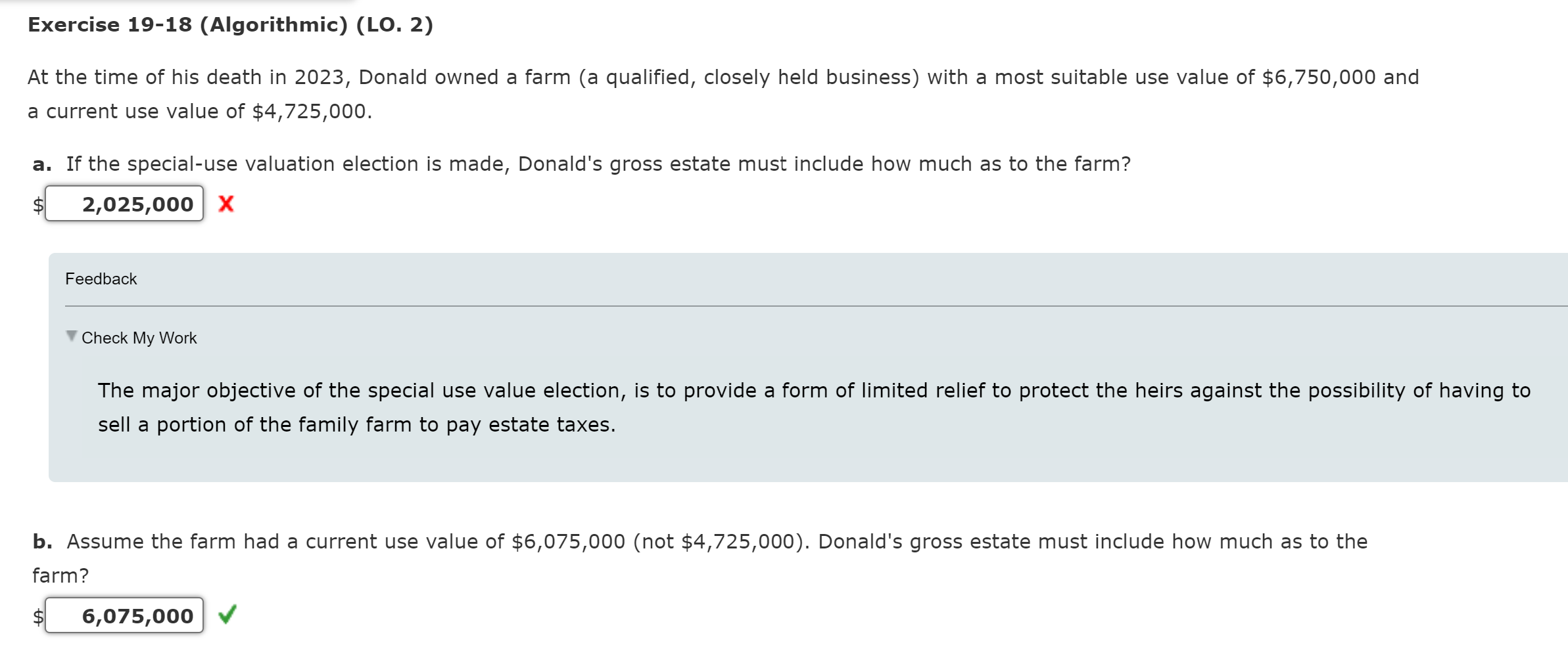 Solved Exercise 19-18 (Algorithmic) (LO. 2)At the time of | Chegg.com