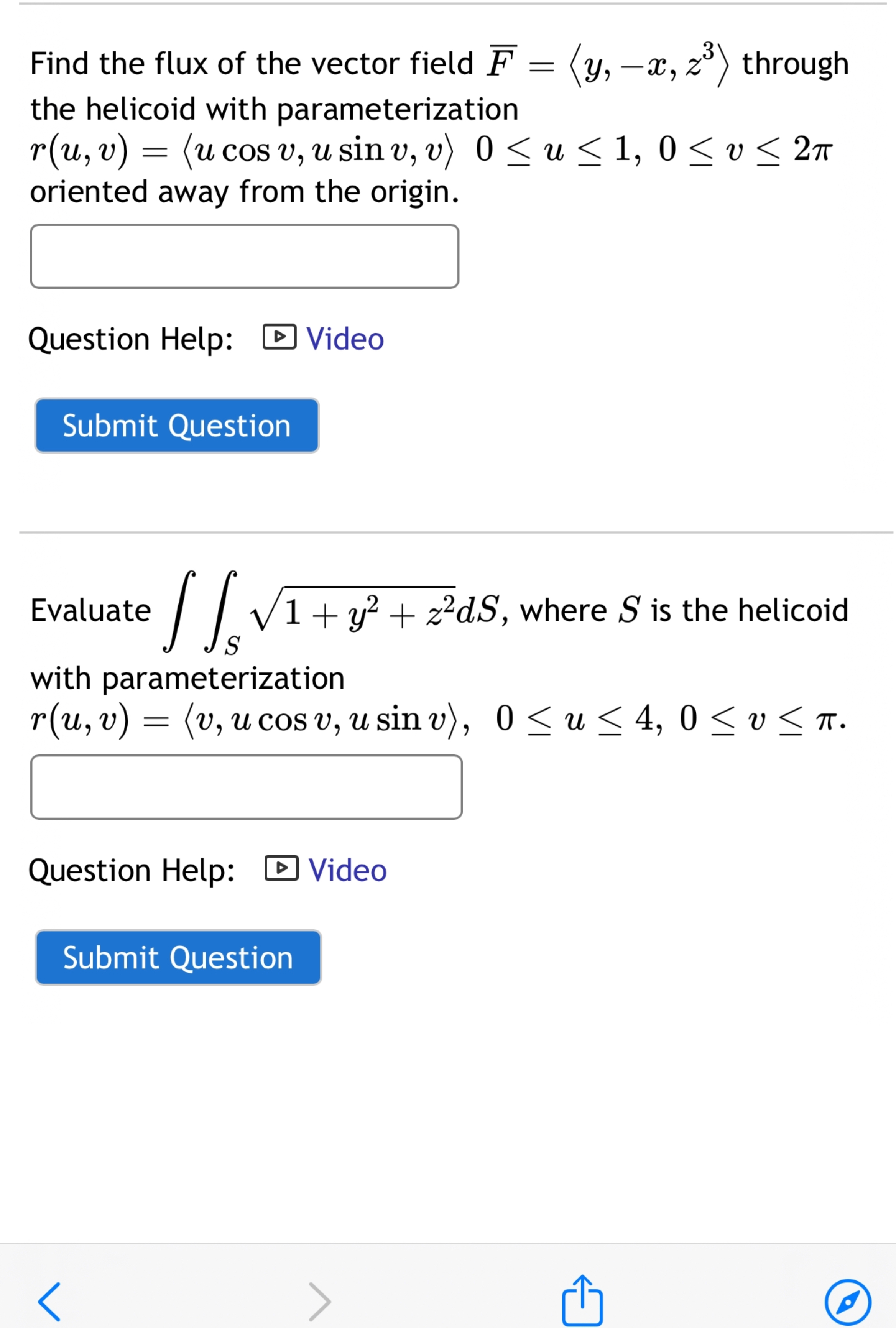 Solved Find the flux of the vector field | Chegg.com