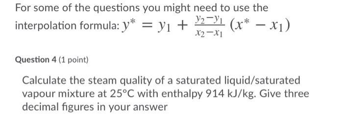Solved For some of the questions you might need to use the | Chegg.com