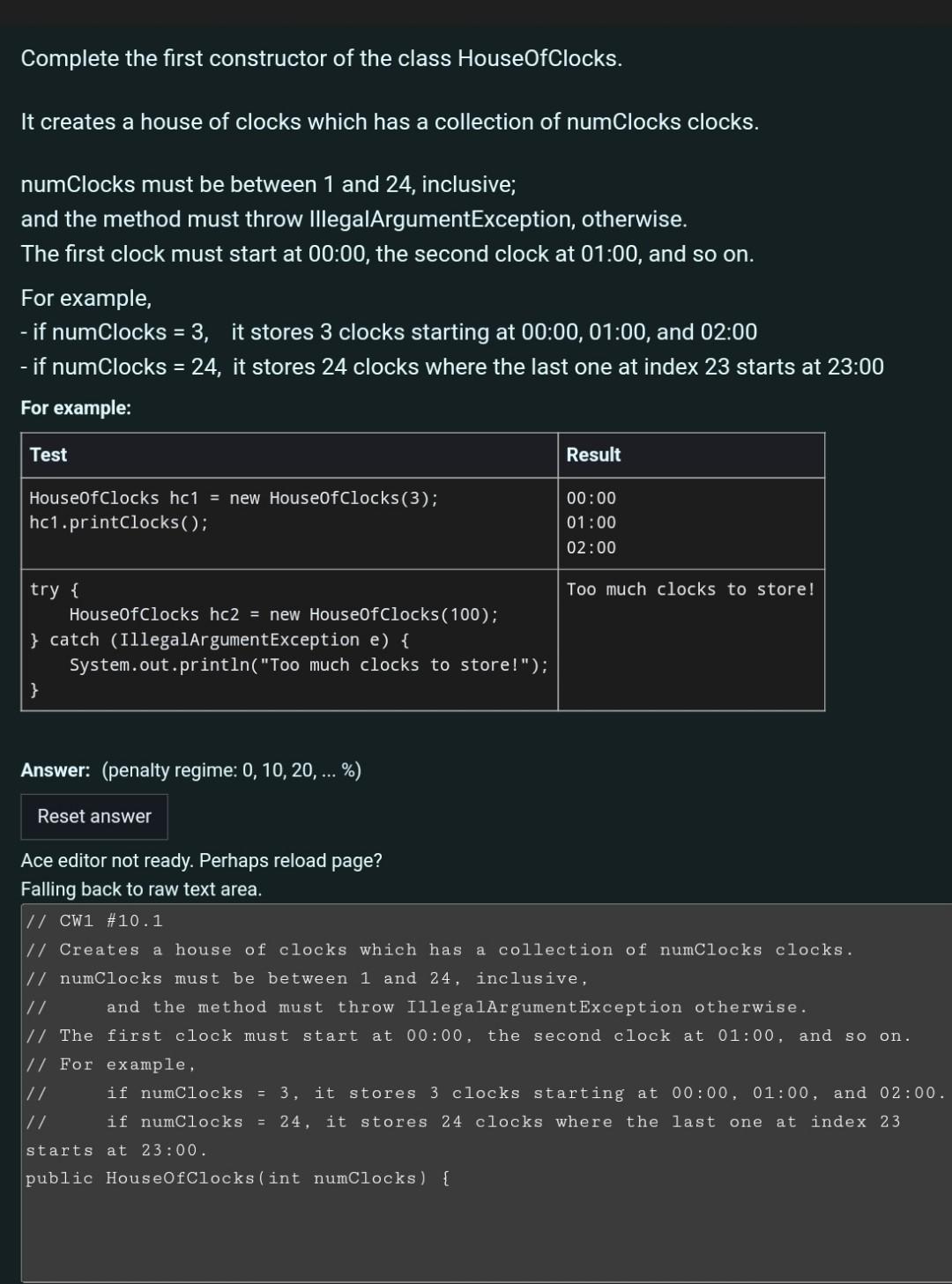 Solved Complete the first constructor of the class | Chegg.com