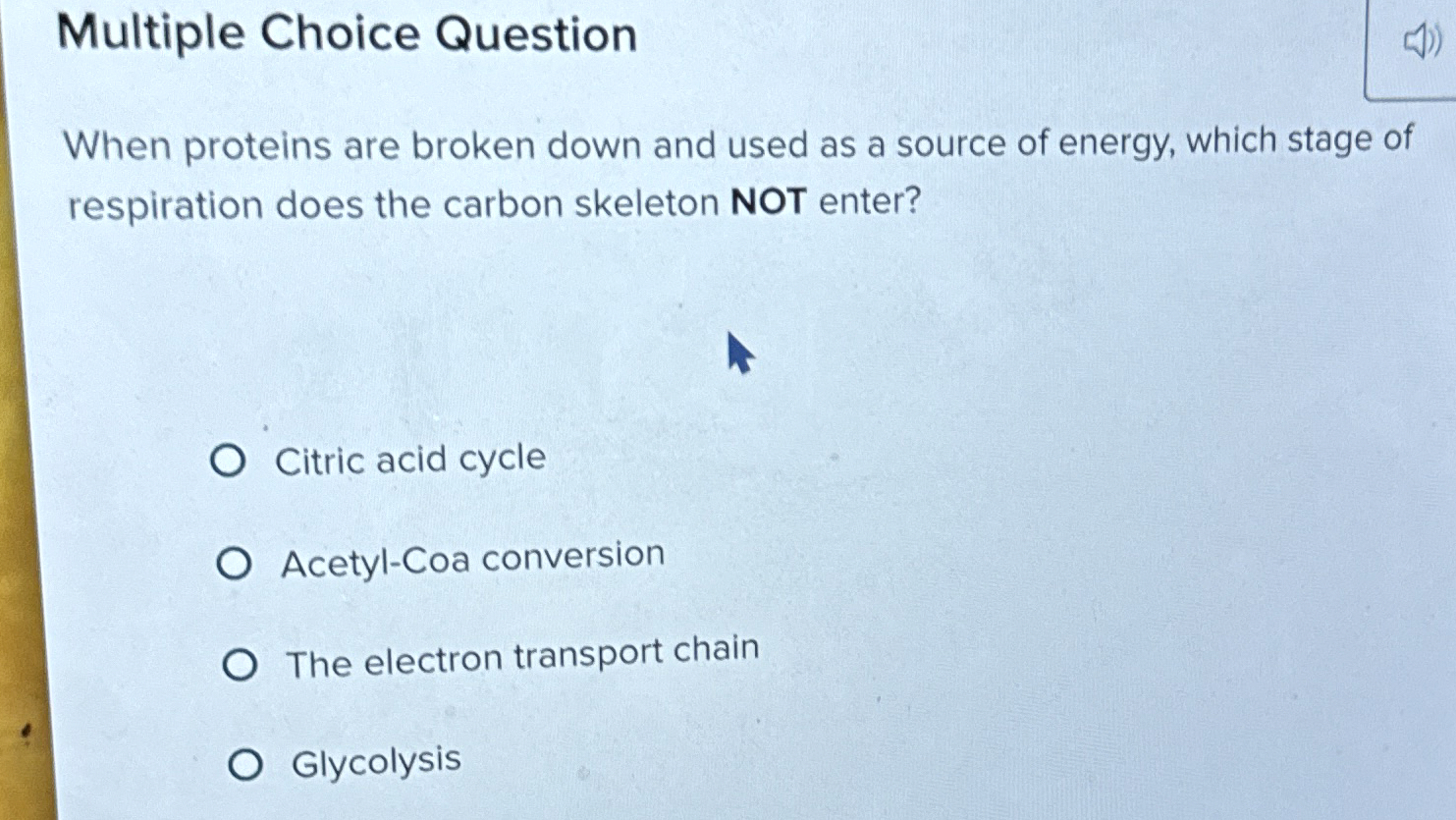Solved Multiple Choice QuestionWhen proteins are broken down | Chegg.com