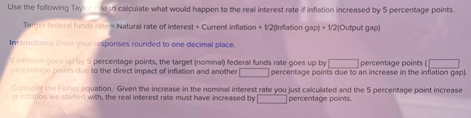 Solved Use the following Taylor cule to calculate what would | Chegg.com