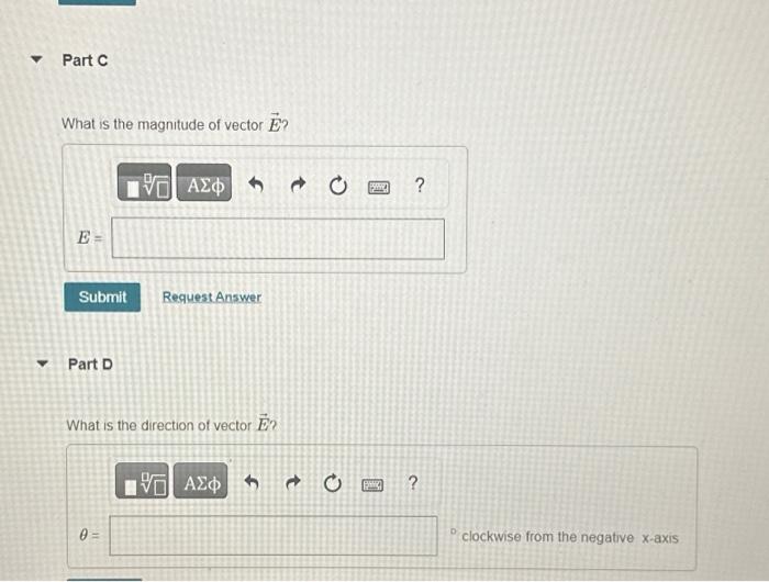 Solved Let A=4 ^−2 ^,B=−3 ^+5 ^, and E=2A+3B.Draw vectors | Chegg.com