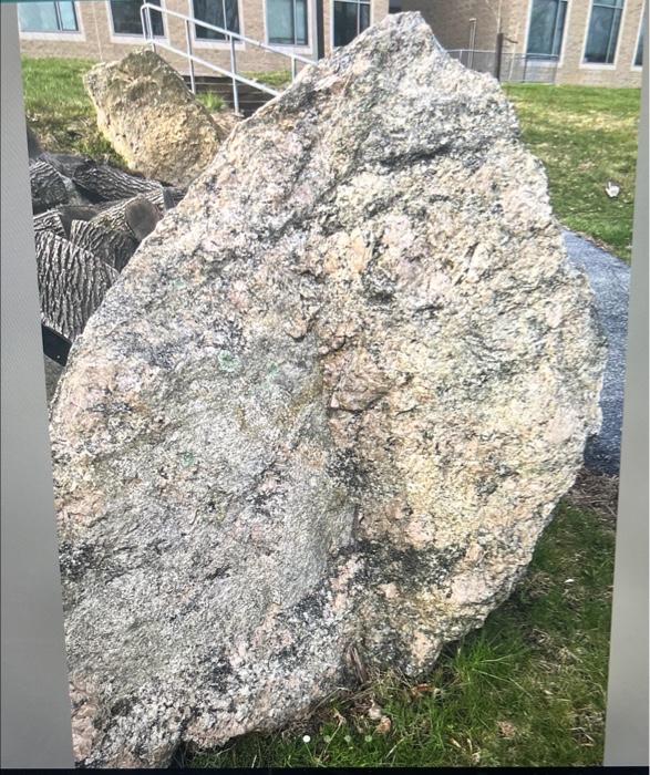 Stop \#1- Rocks on the HCC campus These rocks | Chegg.com