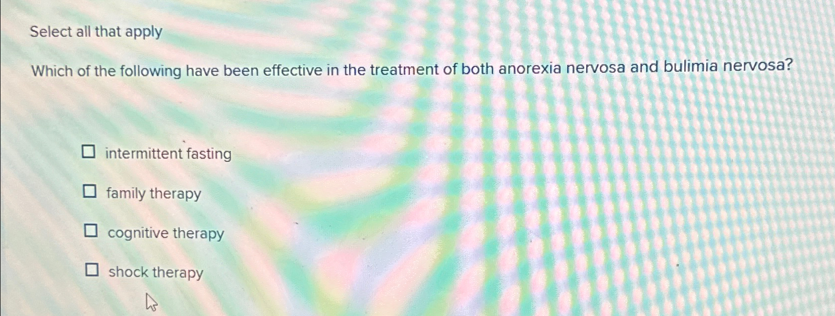 Solved Select all that applyWhich of the following have been | Chegg.com