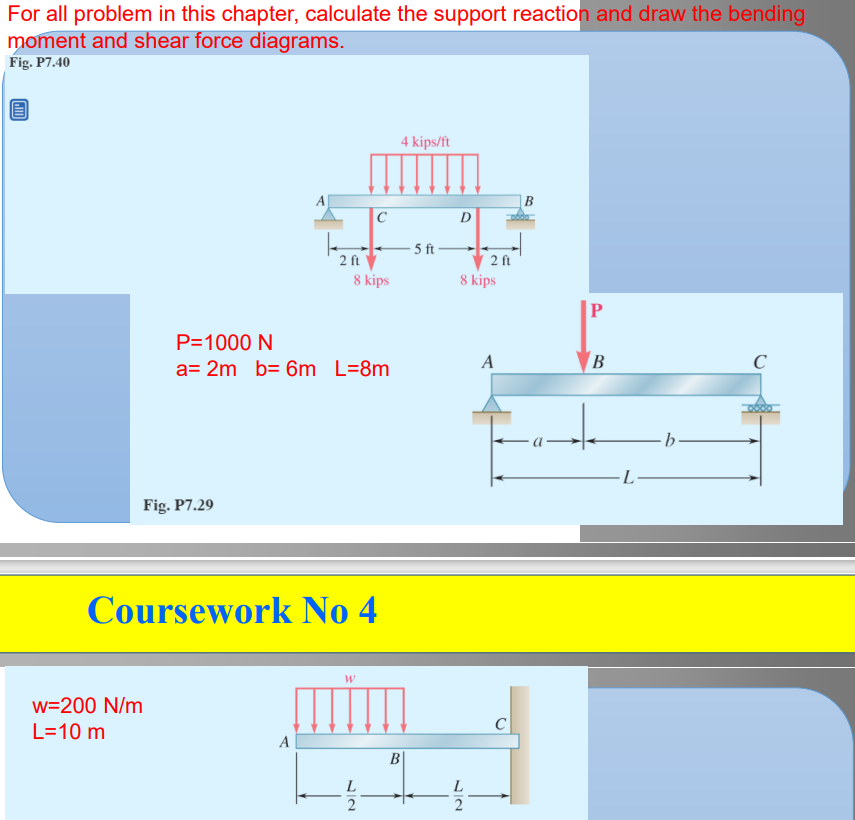 Solved For all problem in this chapter, calculate the | Chegg.com