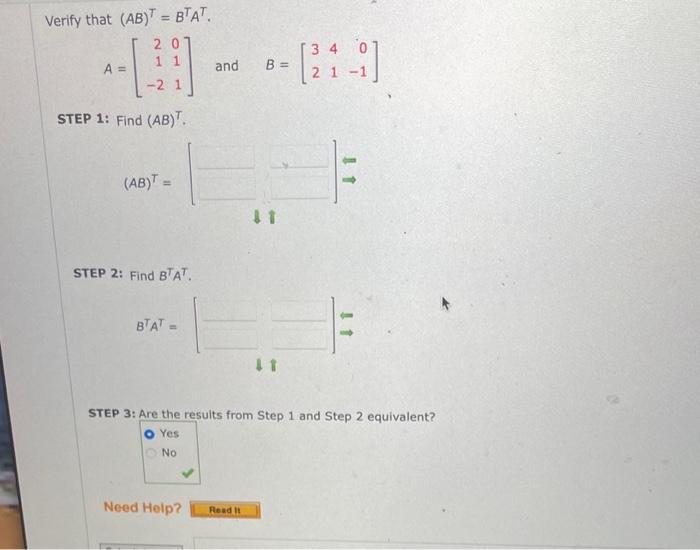 Solved Perform The Indicated Operations Given