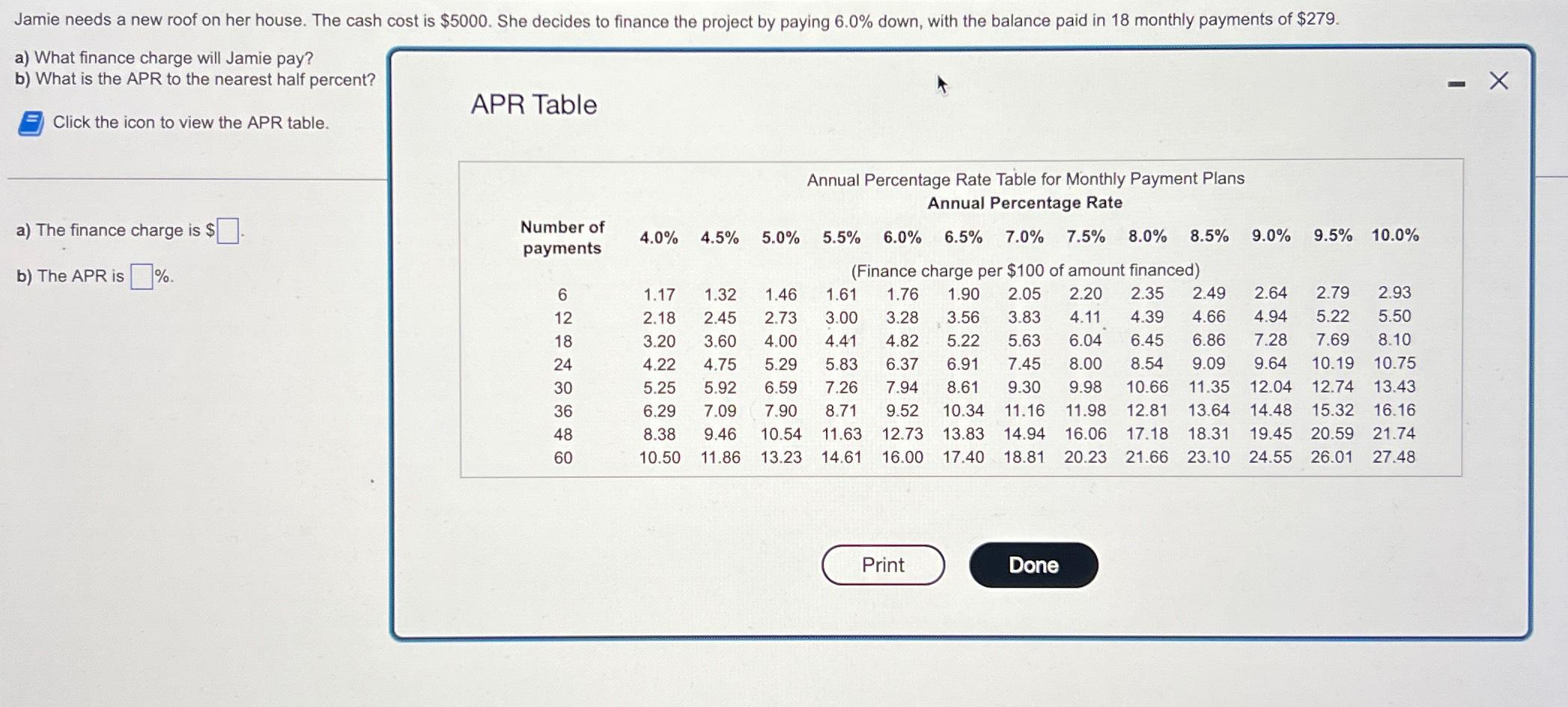 Solved Jamie needs a new roof on her house. The cash cost is | Chegg.com