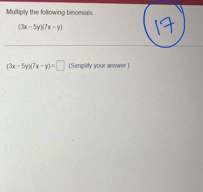 Solved Multiply the following | Chegg.com