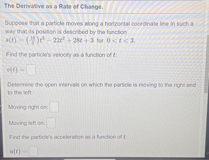 Solved Suppose that a particle moves along a horizontal | Chegg.com