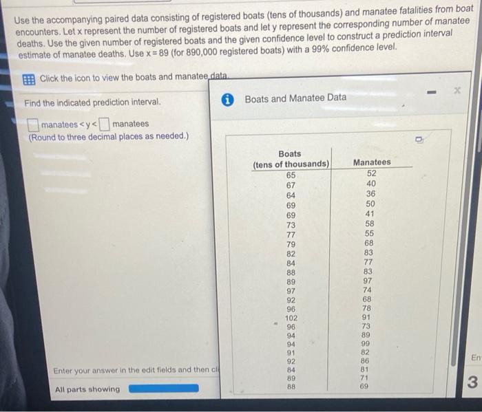 Solved The Minitab output shown below was obtained by using | Chegg.com