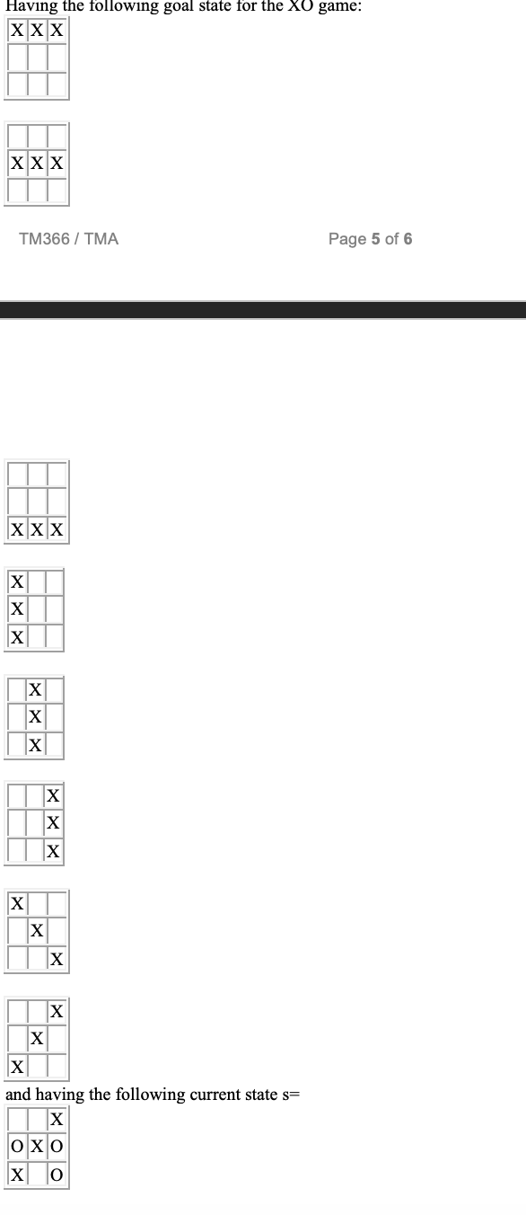 Solved a. ﻿Write the direct children states for s following | Chegg.com