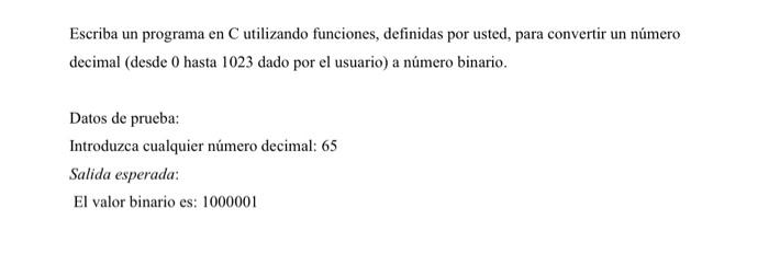 Solved Write a C program using functions, defined by you, to | Chegg.com