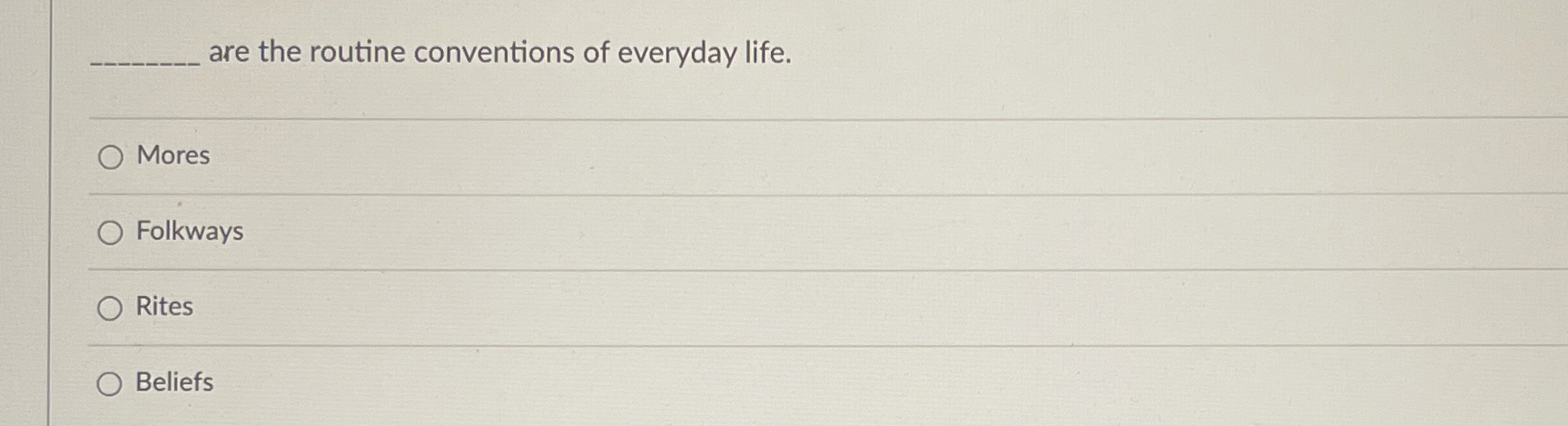 Solved are the routine conventions of everyday | Chegg.com