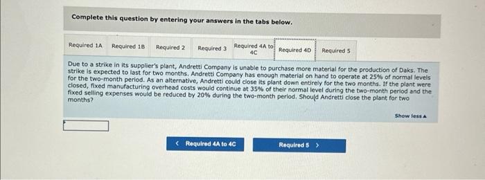 Solved Problem 13-19 (Algo) Relevant Cost Analysis in a | Chegg.com