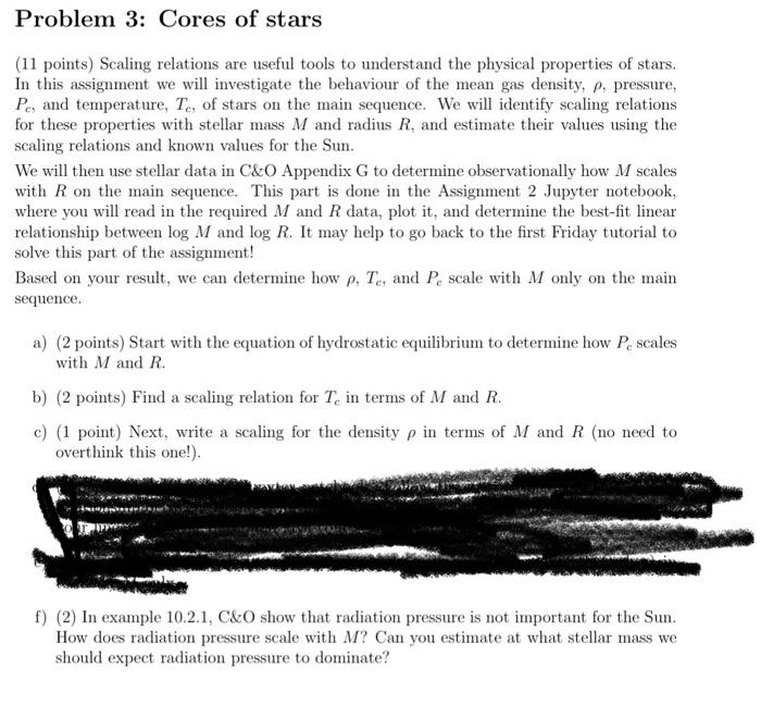 Solved (11 points) Scaling relations are useful tools to | Chegg.com