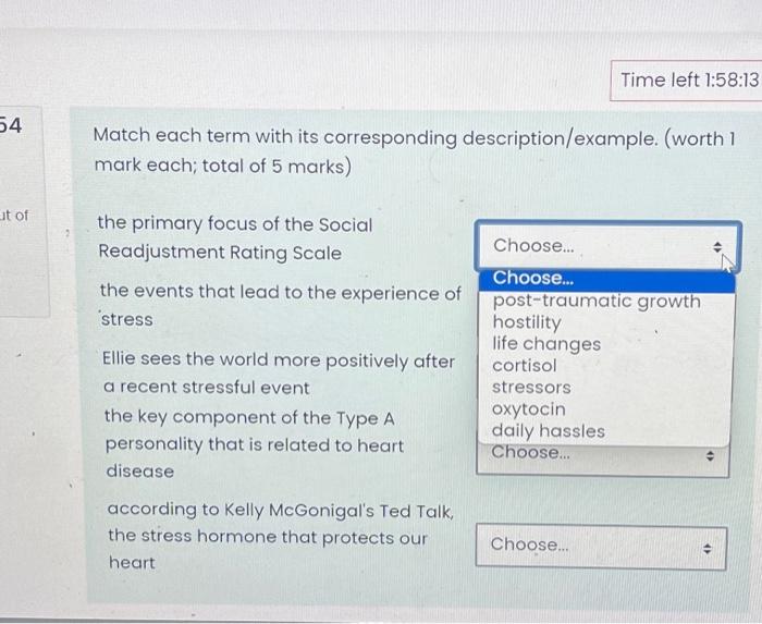 Solved Match each term with its corresponding | Chegg.com