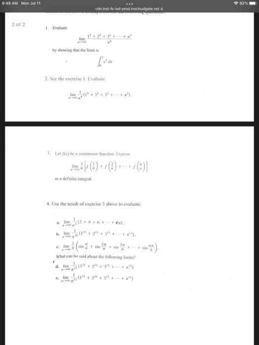 Solved 6:48 AM Mon Jul 11 Chapter 5 Project Approximating | Chegg.com